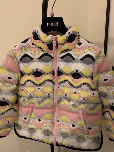 Emilio PUCCI Girls Jacket Coat Puffer Age 6 BNWT | eBay