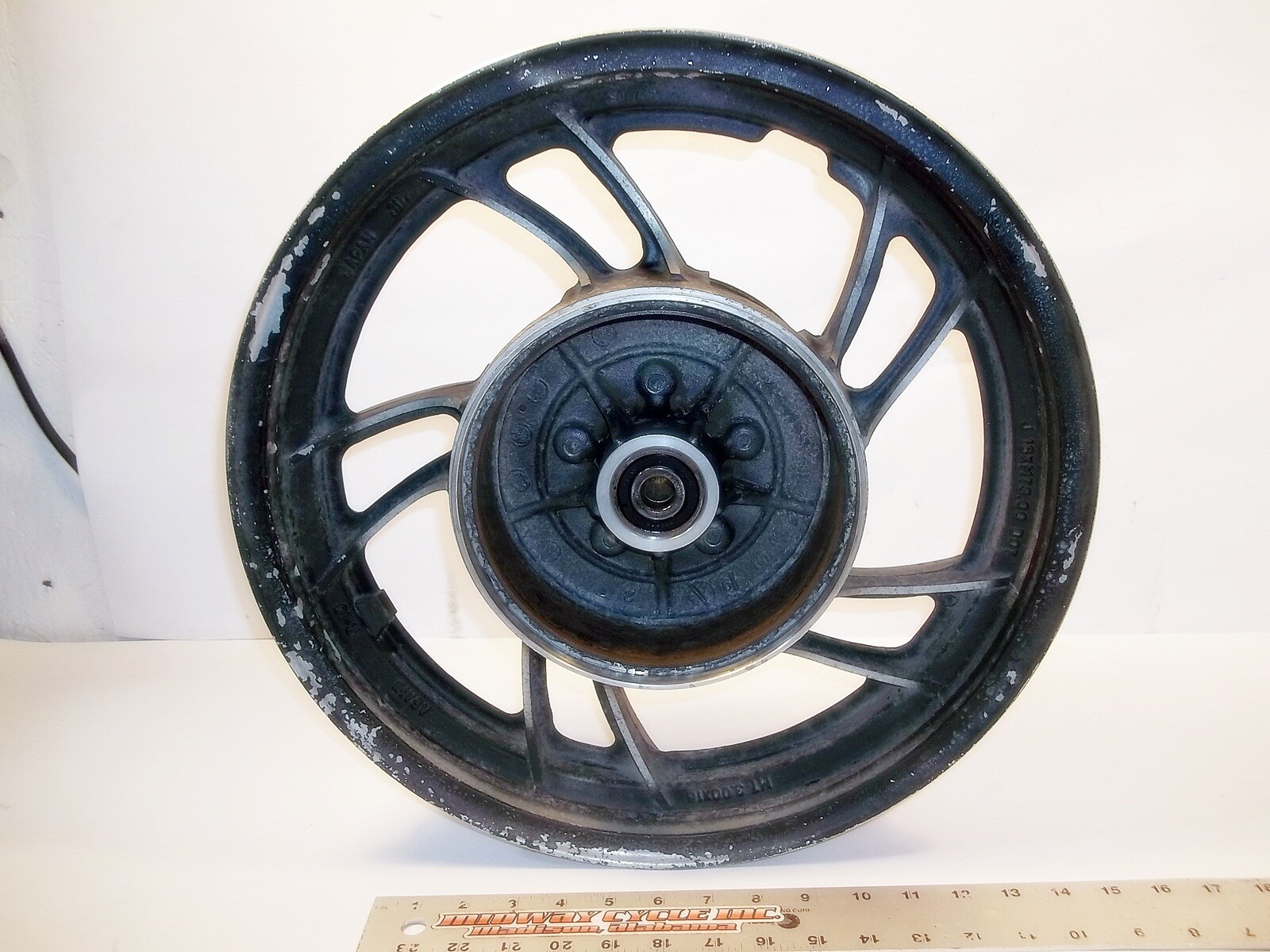 YAMAHA 82 XV750 VIRAGO REAR WHEEL RIM XV 750 4H7-25338-29-98 XJ650 jh ...