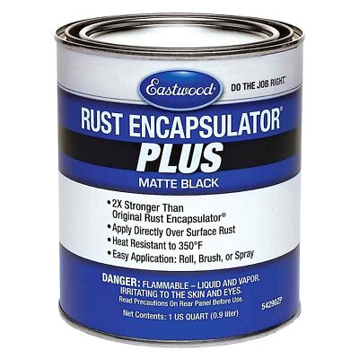 Eastwood Matte Black Rust Encapsulator Plus | Long Lasting Durable ...