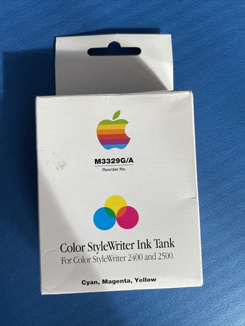 Old Stock Apple Color StyleWriter M 3329 G a Ink Genuine Cartridge 2400 ...