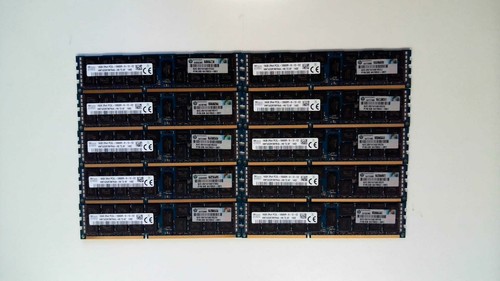 [ BULK LOT OF 10 ] 16GB 2Rx4 DDR3-1333 MHz PC3-10600 RDIMM ECC Server ...