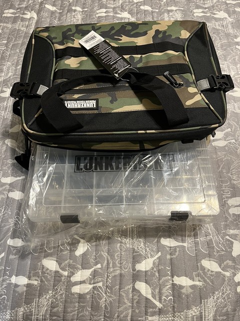 Lunkerhunt LTS AVID Messenger Bag-Camo-MBAG06. Tackle Bag Kayak & Fly ...