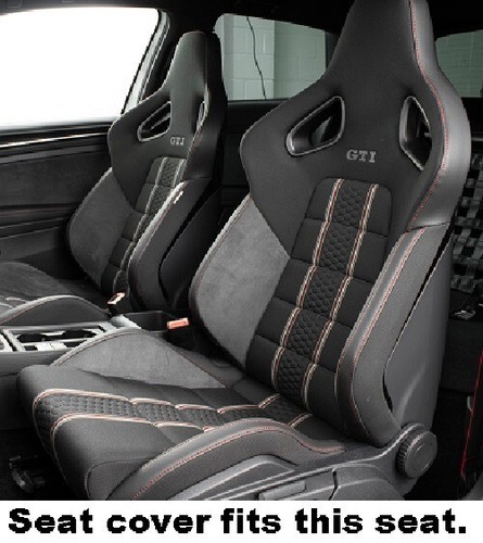 CAR SEAT COVER FITS VW GOLF GTI R CLUB SCIROCCO R AUDI RS S LINE R8 ...