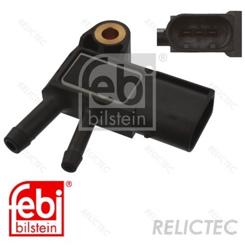 Exhaust air pressure sensor DPF MB Smart:906,W639,W212,W204,S212,S204 ...