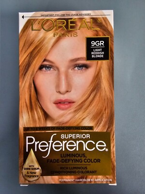 L'Oreal Superior Preference - 9GR Light Reddish Blonde | eBay
