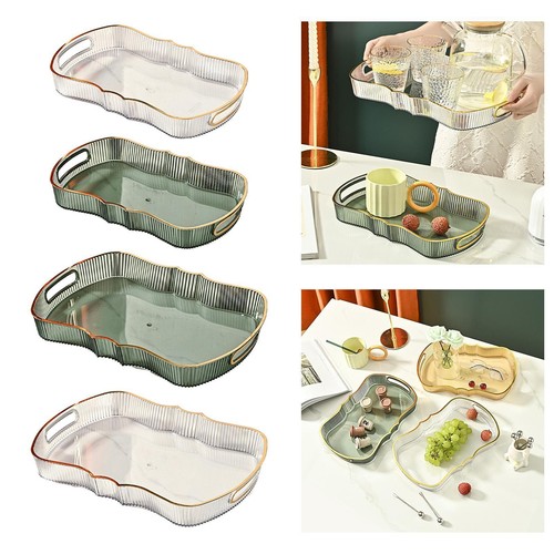 Serving Tray Coffee Shop Food Tray Multifunctional Vanity Tray Cosmetic ...