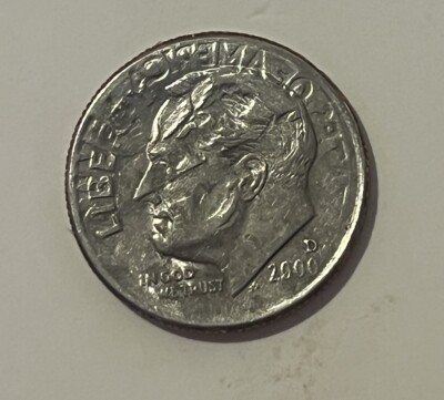 2000 D Roosevelt Dime - Multiple Errors -Extremely Rare One Of A Kind ...