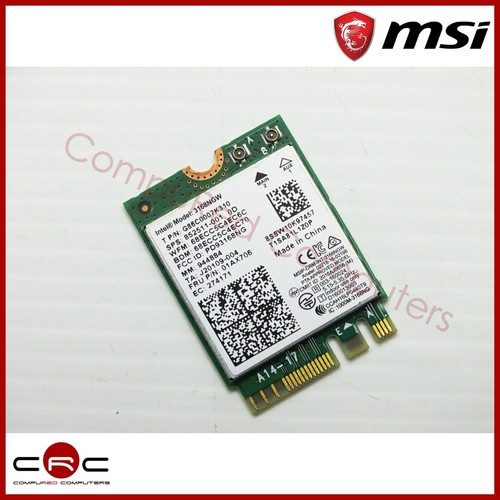MSI GP72 7REX MS-1799 GV62 MS-16J9 Wlan-Karte Bluetooth WiFi Board ...