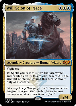 Magic MTG - Will, scion de la paix - Les friches d'Eldraine - MINT ...