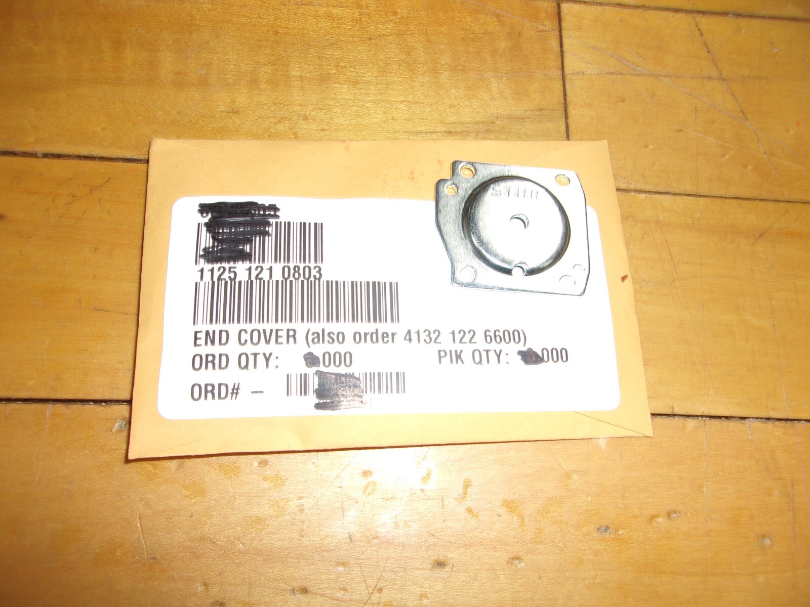 Stihl OEM Carburetor Zama End Cover 034 036 1125-121-0803 Top Plate #GM ...