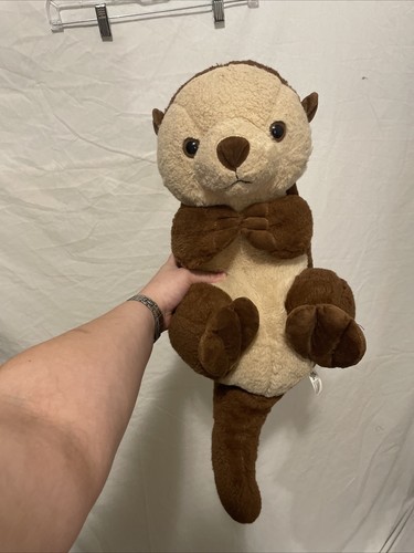 Justin Otter Plush Toy Factory 24” Stuffed Animal 2024 Brown & Tan Soft ...