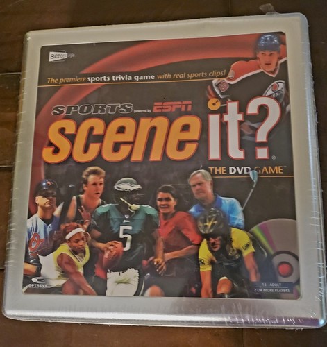Scene It? Sports On Espn the DVD Game in Collectors Tin. Factory Sealed ...