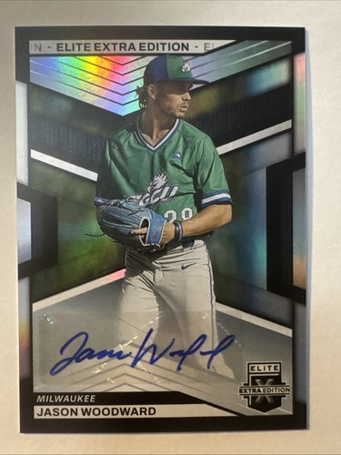 2023 Elite Extra Edition Signatures Jason Woodward Auto #32 Brewers | eBay
