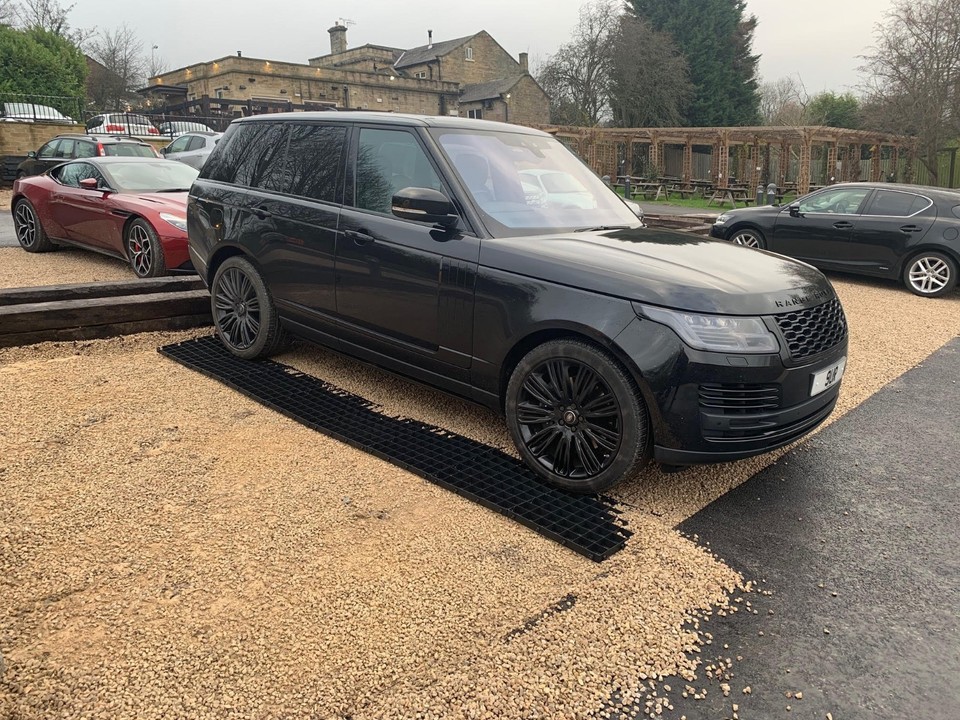 DRIVE GRIDS PLASTIC PARKING GRID +HEAVY DUTY MEMBRANE - ECO BASE GRAVEL ...