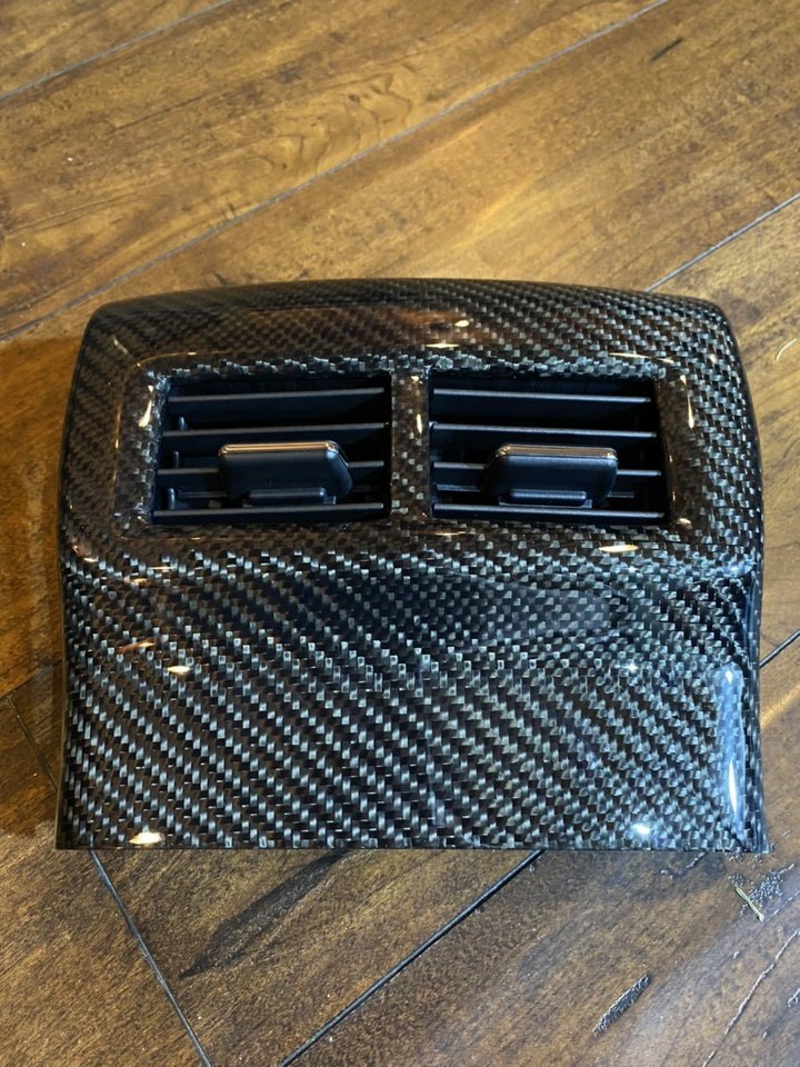 LEXUS IS ISF RC RCF 30 series early carbon rear console register panel ...