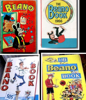 THE BEANO Annuals 1958+1962+1966+1967 (4 Comic Books) (1961/1966) | eBay UK