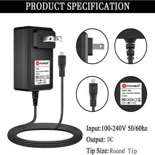 Pkpower Adapter Charger for Le Pan Mini TC802A TC1020 Winbook TW700 ...