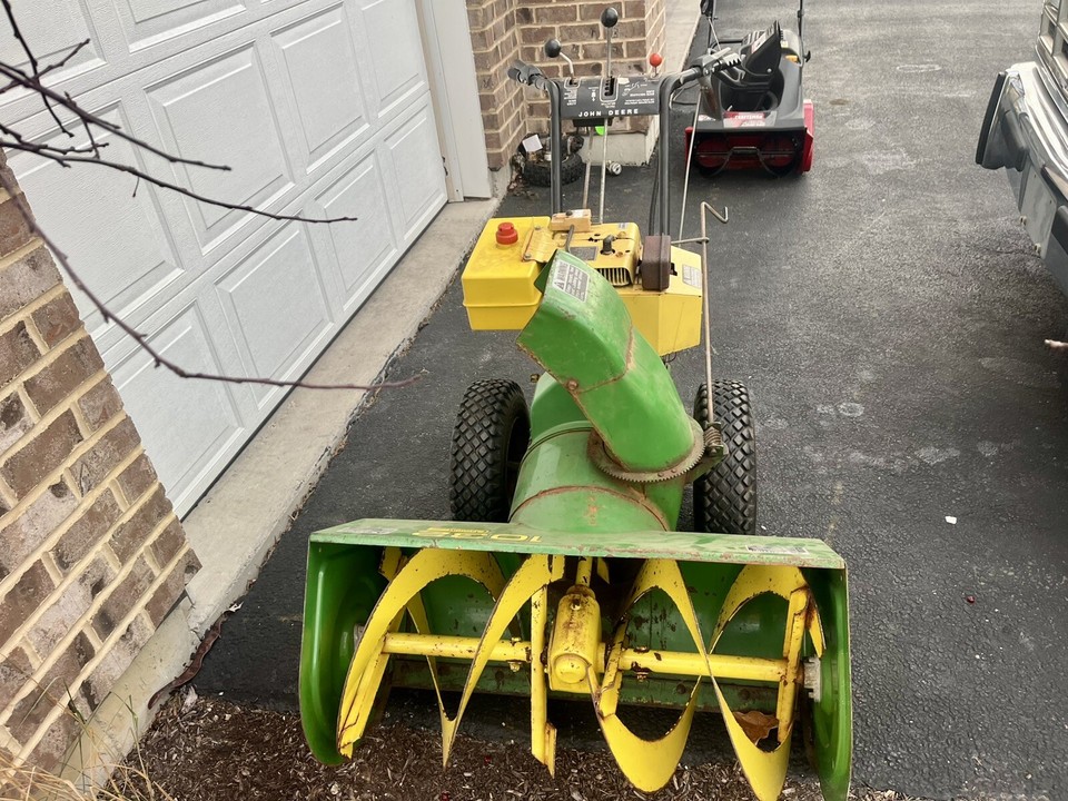 john deere 1032 snowblower | eBay
