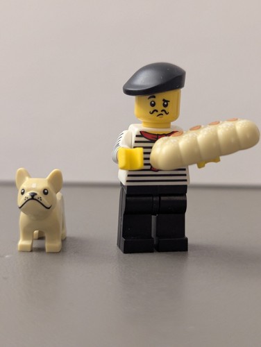 LEGO Series 17 Collectible Minifigure - French Connoisseur - col17-9 ...