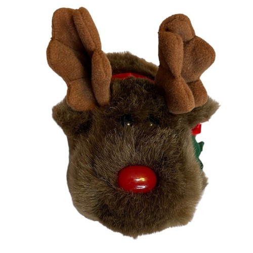 Swibco Puffkins Moosletoe Moose Small Reindeer Plush 1994 | eBay