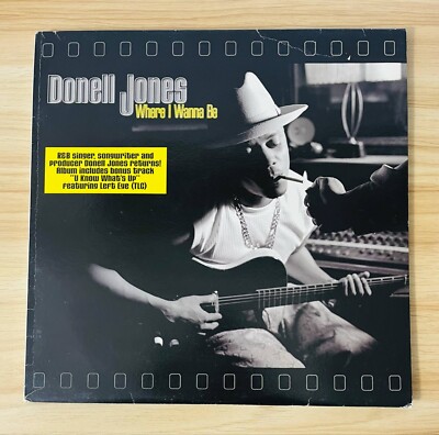 Donell Jones / Where I Wanna Be 1999 EU 2LP Vinyl LaFace Records ...