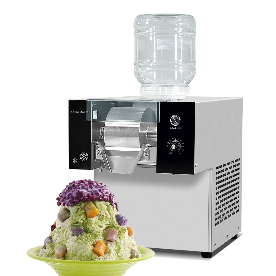 Kolice 198lbs/day Korean Shaved Ice Machine Snowflake Ice Machine Air ...