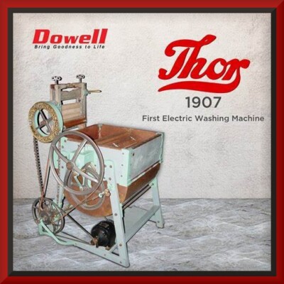 1907 THOR ELECTRIC Washing Machine, Toolbox - Refrigerator Magnet, 42 ...