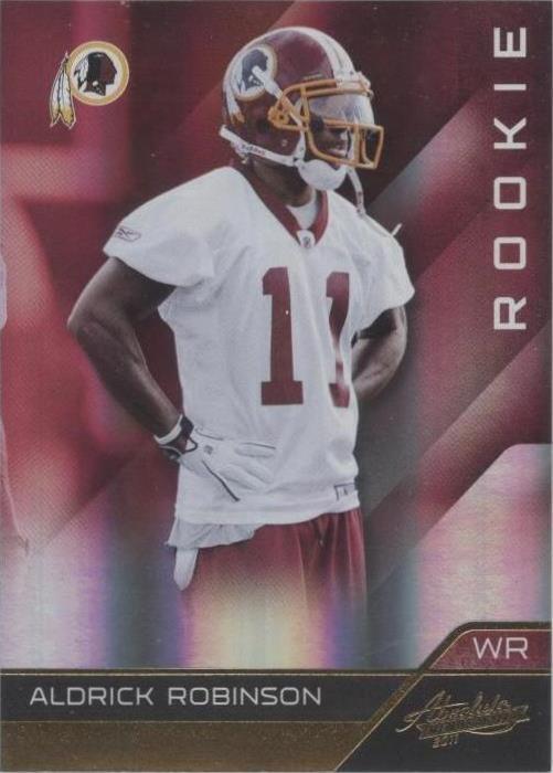 2011 Panini Absolute Memorabilia - Rookie Aldrick Robinson #101 /399 ...