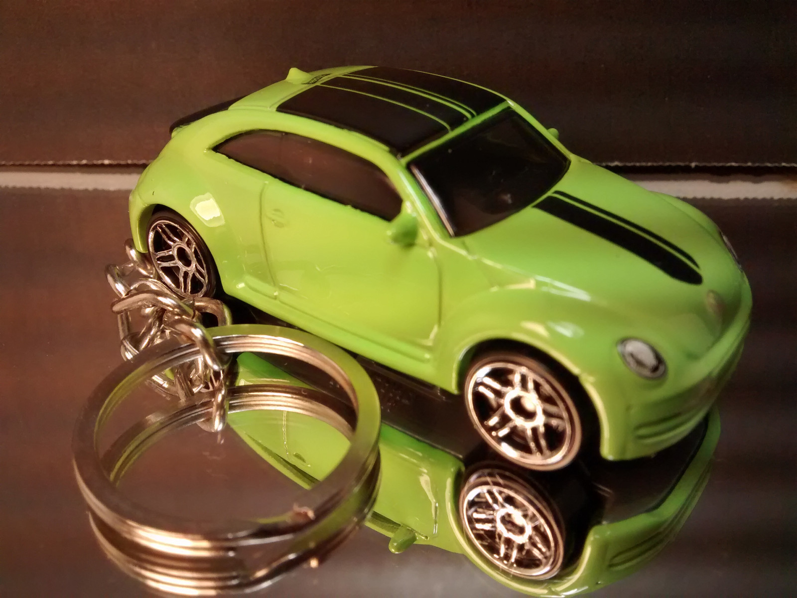 Green 2012 VW Beetle Key Chain Ring Volkswagen | eBay
