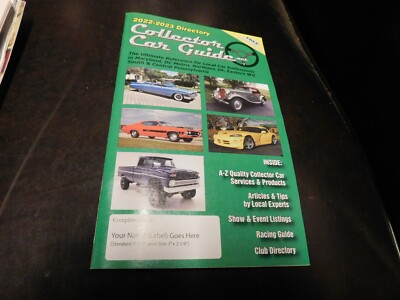 Collector Car Guide Magazine 2022 2023 | eBay