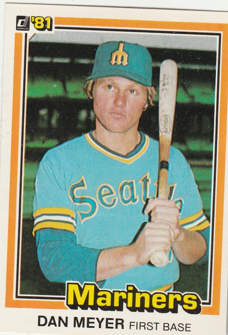 FREE SHIPPING-MINT-1981 Donruss #43 Dan Meyer Seattle Mariners | eBay