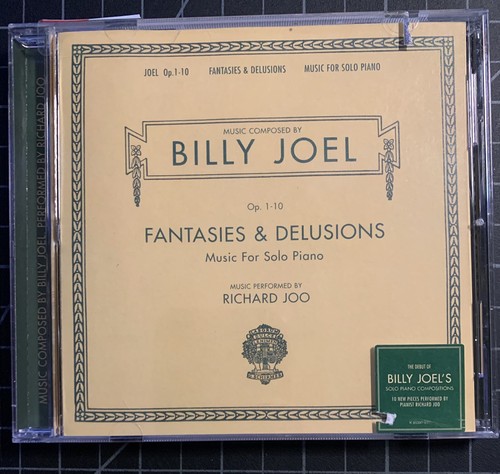 Billy Joel played by Richard Joo "Fantasies & Delusions Advert CD ...