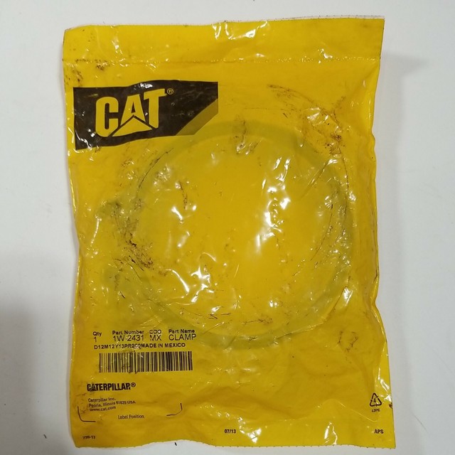 Caterpillar 1W2431 Heavy Duty Stainless Steel V-band Clamp for CAT or ...