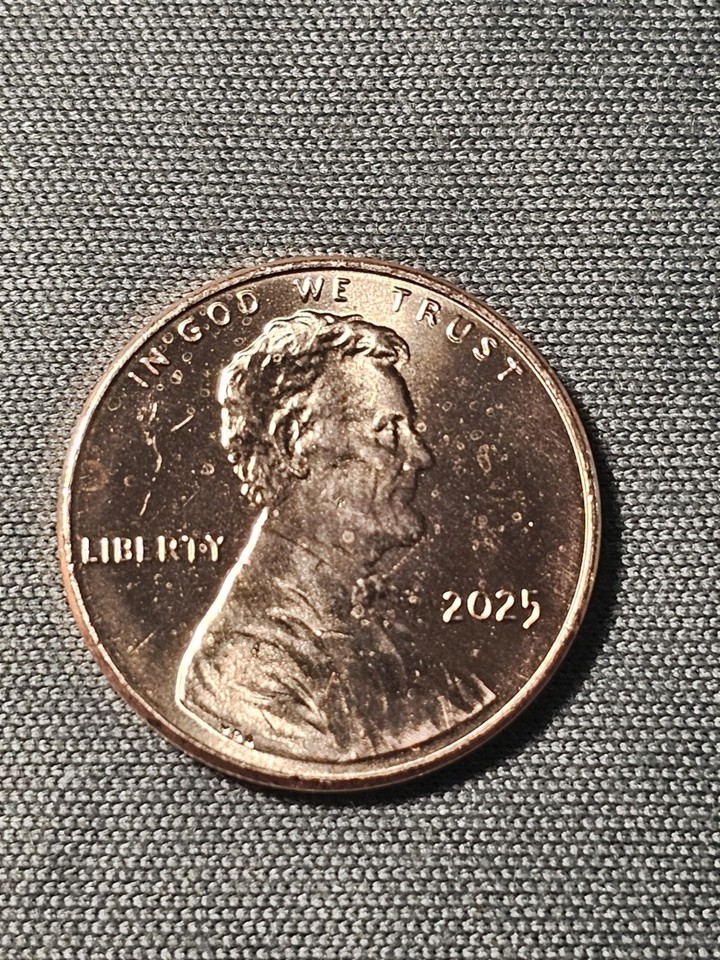 2025 P Lincoln Shield Penny Brilliant Uncirculated Red Cent BU From ...