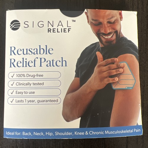 Signal Relief Pain Relief Patch 3 Patches & 9 Adhesives - New! | eBay