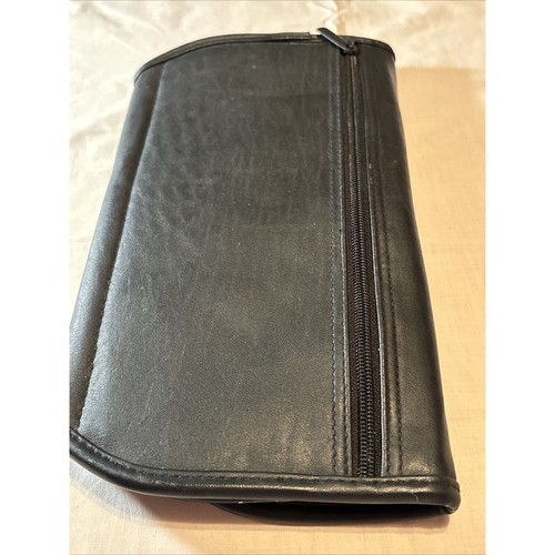 CD Projekt Black Faux Leather Game Disc Wallet Travel Case Zip Storage ...