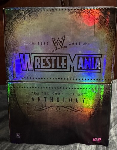 WWE / WWF Wrestlemania The Complete Anthology 1985-2005 21 Disk Box Set ...