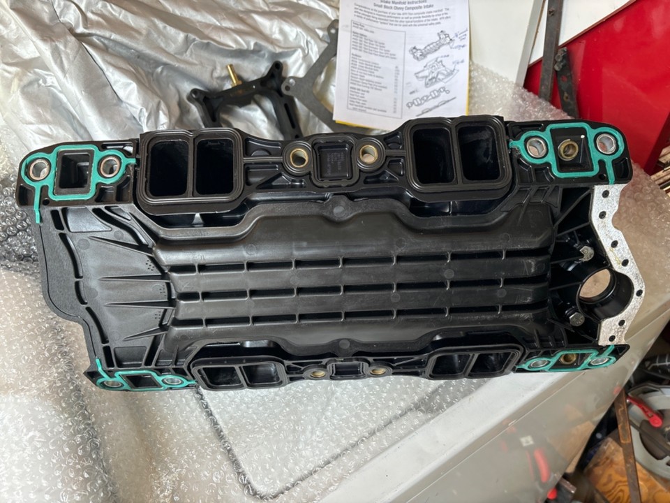 SBC intake Airflow Research (AFR) Intake Manifold, Carbureted 4804 | eBay