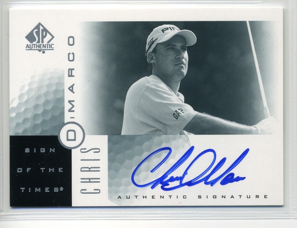 2001 SP Authentic Chris Dimarco Sign of the Times SOTT Autograph (Box ...