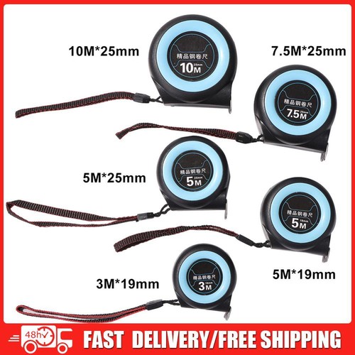 Woodworking Auto Lock Distance Measurement Ruler Retractable Steel Tape ...