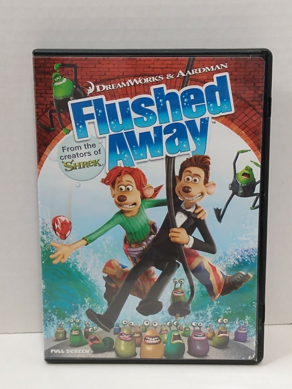 FLUSHED AWAY - (Full Screen Edition) [2006 DVD] MICE, SLUGS,FROGS ...