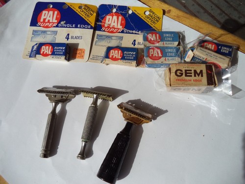 Lot of Vintage Razors and Blades | eBay