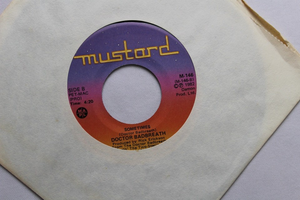 DOCTOR BADBREATH SOMETIMES / STINKY BREATH 45 7" JUKEBOX RECORD | eBay