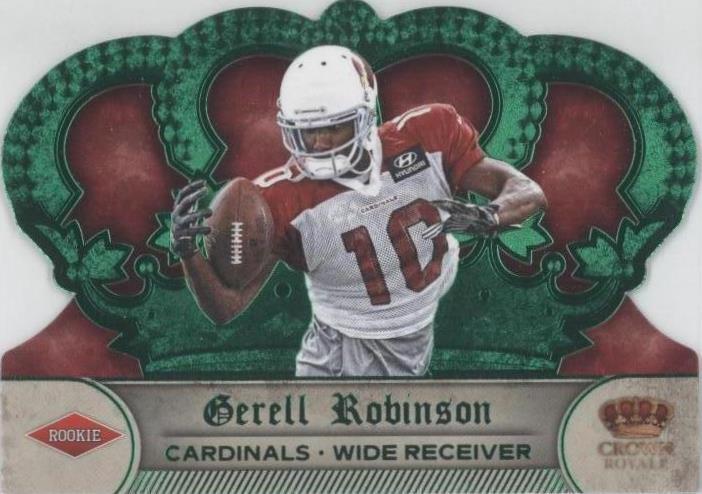 2012 Crown Royale - Gerell Robinson #189 Green /49 (RC) for sale online ...