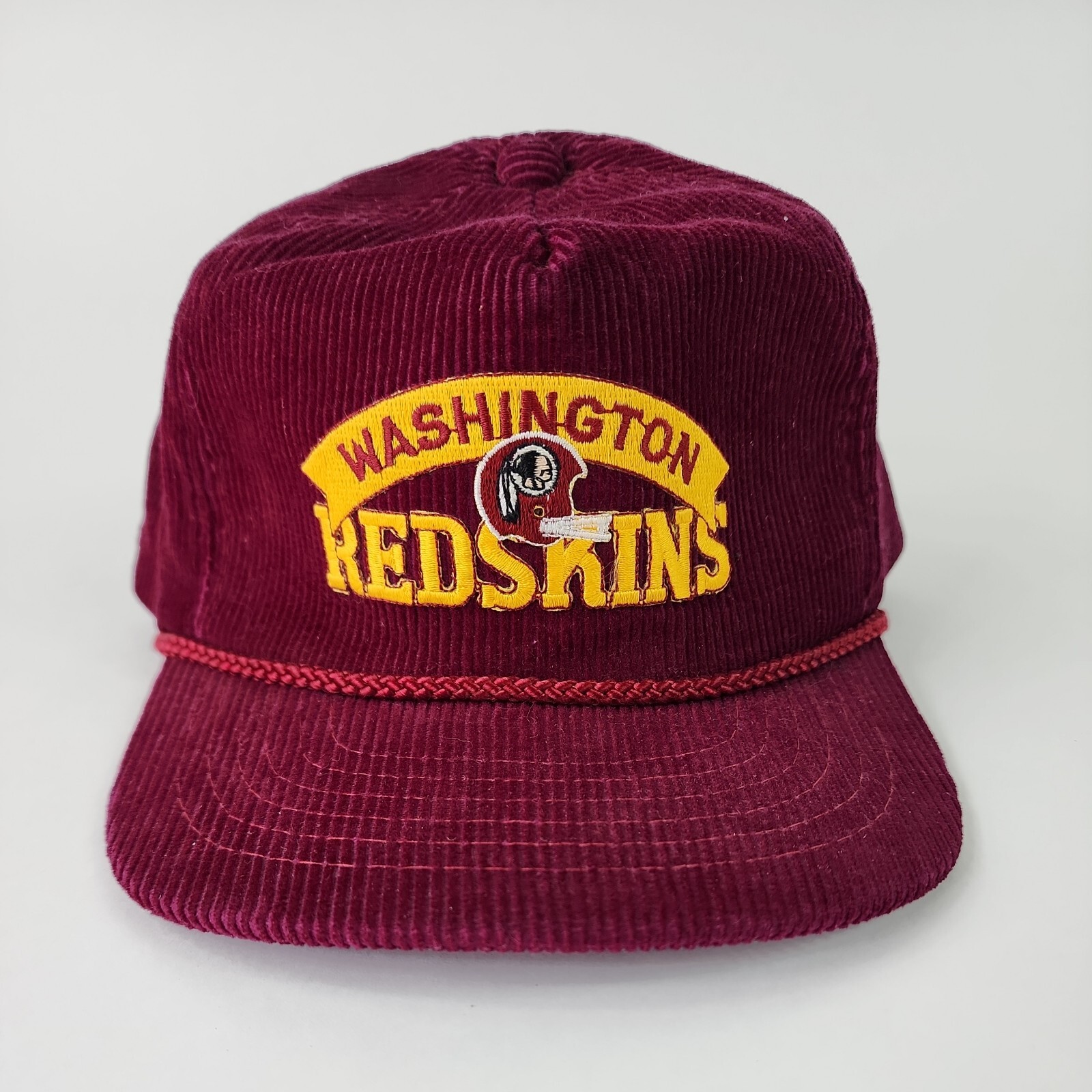Vintage Corduroy Washington Redskins NFL AmaPro Cord Hat Cap One-Size ...