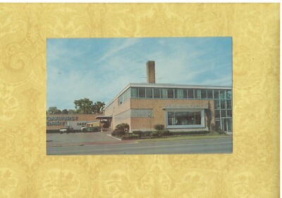 ME Portland 1965 vintage postcard OAKHURST DAIRY 364 Forest ave Maine ...