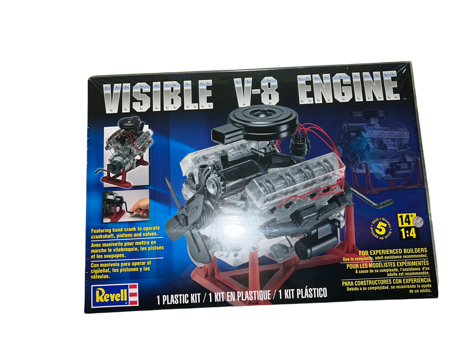 Revell Model V-8 Engine Kit | eBay