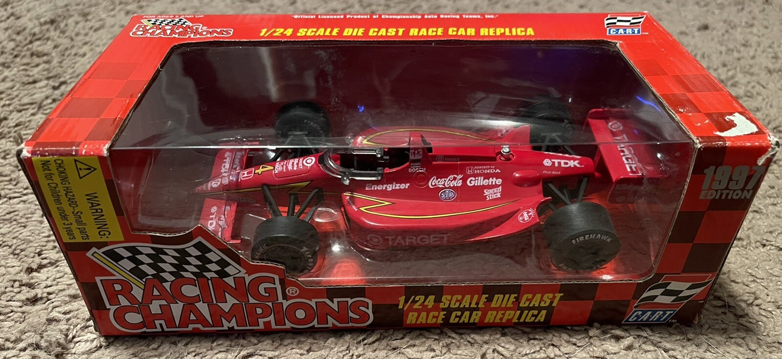 Alex Zanardi 1997 Racing Champions 1/24 #4 Target Indy Car CART Die ...
