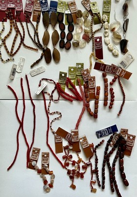 BEAD GALLERY BEAD LOT New Earthtones -Brown-Orange Beads | eBay