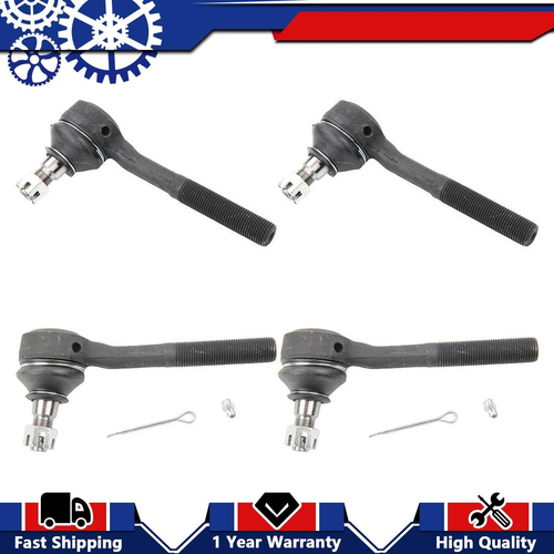 4 Inner Outer Tie Rod End Rods Ends For Nissan D21 1994 | eBay